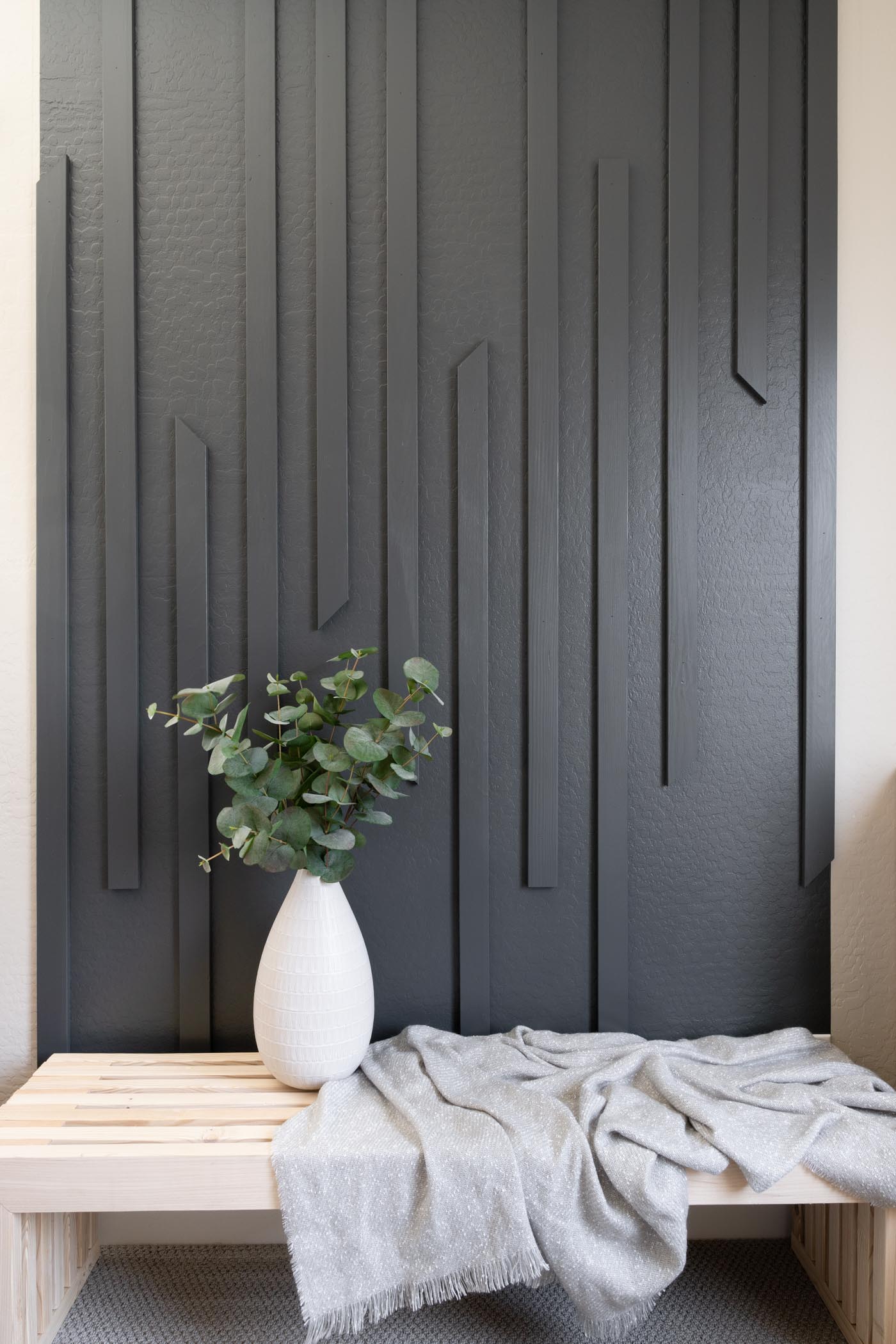 Modern DIY Slat Wall Ready For A Weekend Project Neatly Living Modern DIY Slat Wall Ready For A Weekend Project Neatly Living